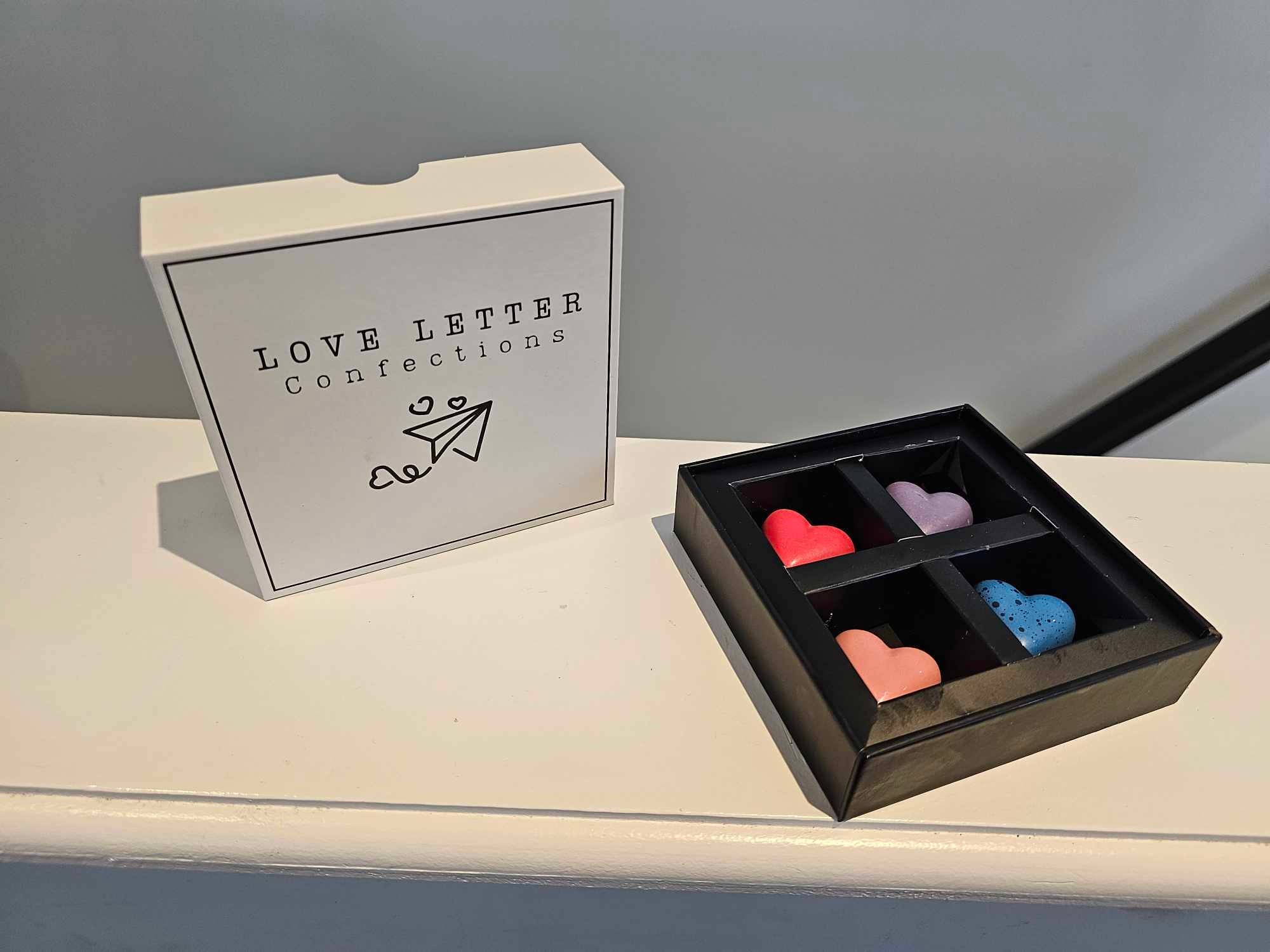 4-Piece Love Letter Box | Love Letter Confections